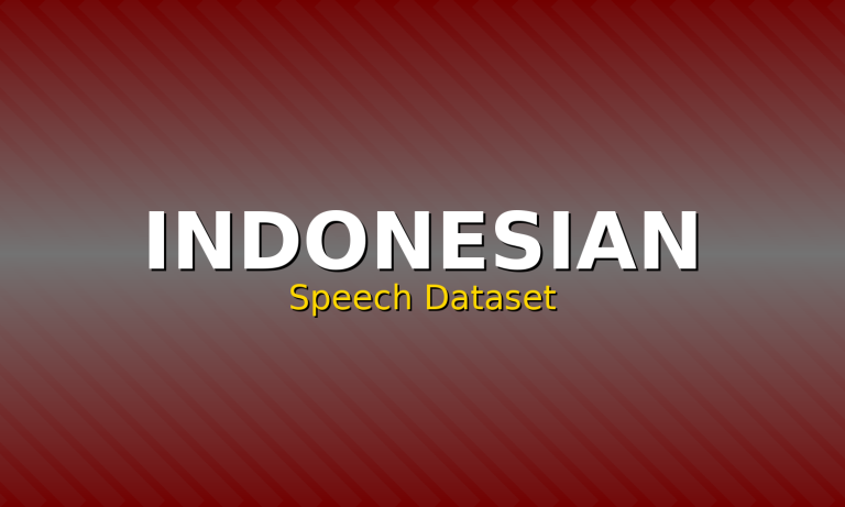 Indonesian Speech Dataset for AI Training | SPEECH-DATA.AI